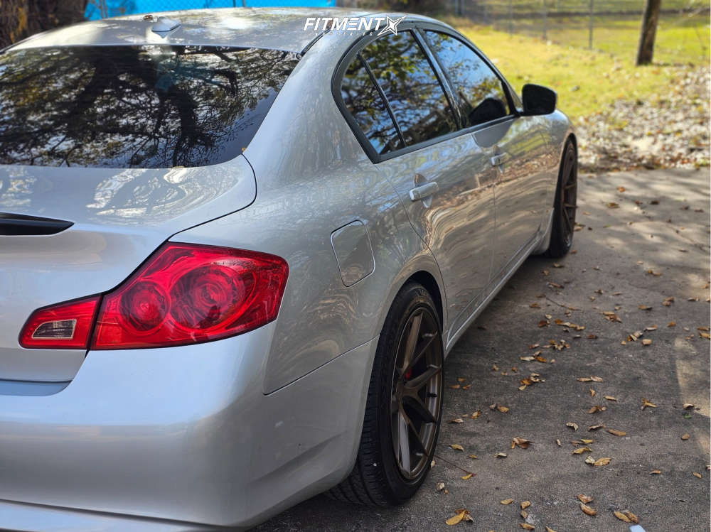 2013 INFINITI G37 X with 19x9.5 Aodhan Aff7 and Lexani 245x45 on ...