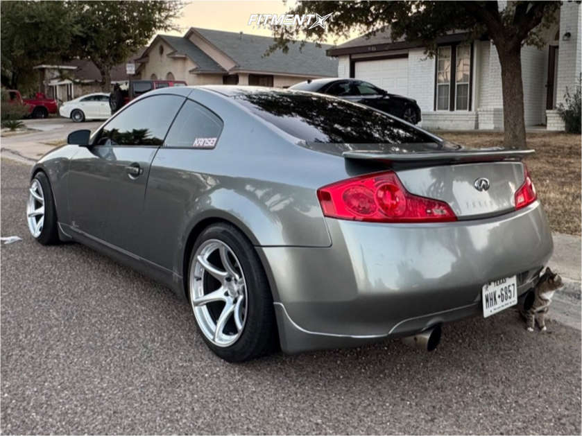 2006 INFINITI G35 Base with 18x10.5 Kansei Tandem and Pirelli 225x45 on ...