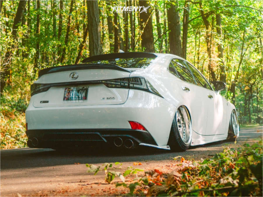 2018 Lexus IS300 F Sport with 18x9 Work Vsxx and Accelera 205x40 on ...