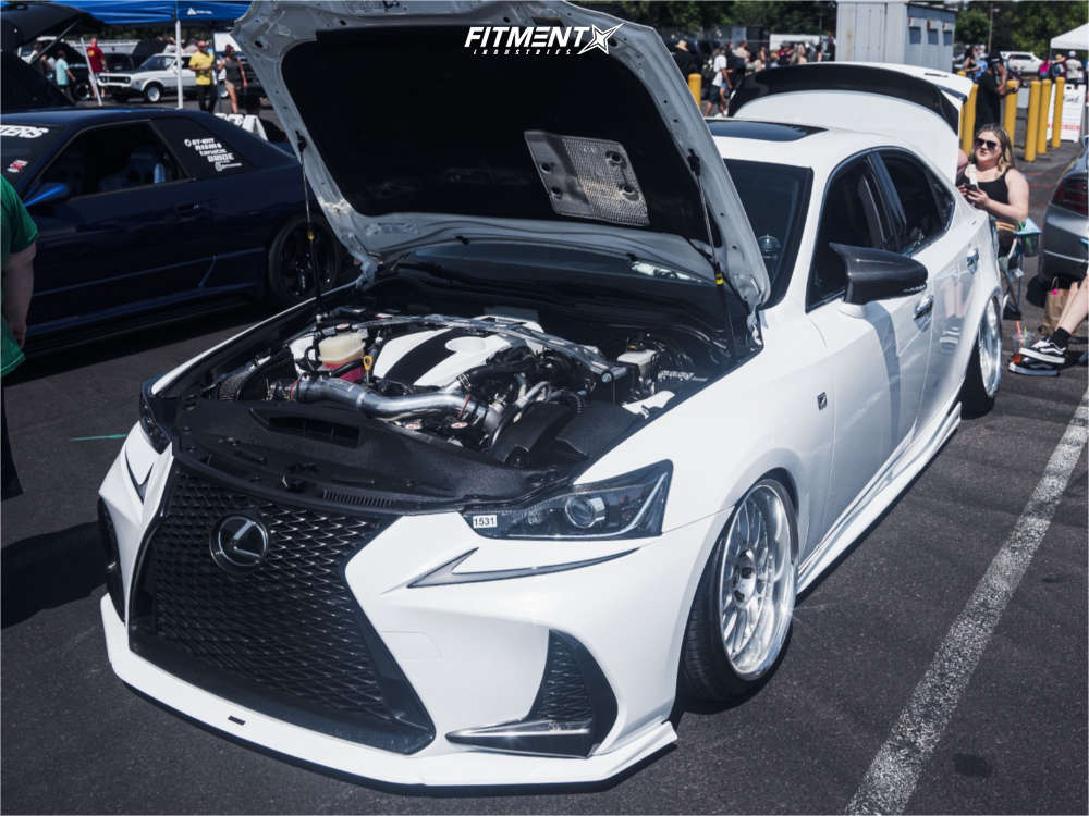 2018 Lexus IS300 F Sport with 18x9 Work Vsxx and Accelera 205x40 on ...