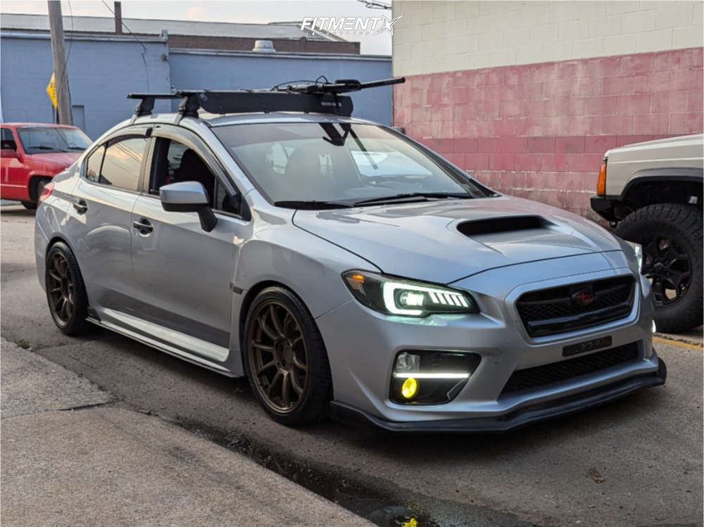 2015 Subaru WRX Base with 18x9 Aodhan Ah06 and Toyo Tires 255x35 on ...