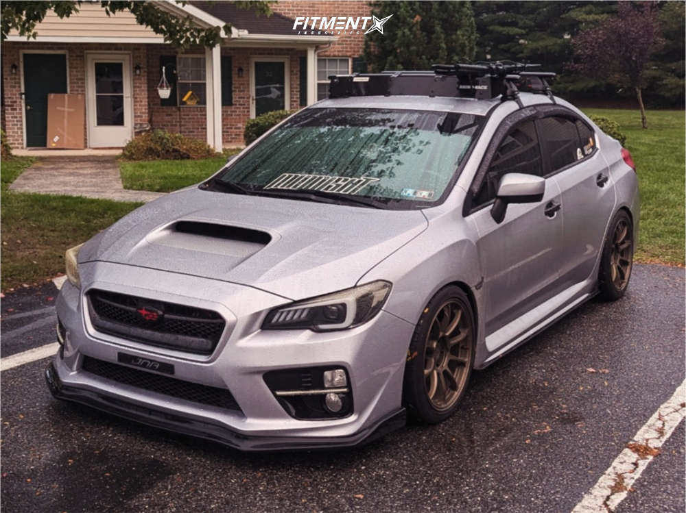 2015 Subaru WRX Base with 18x9 Aodhan Ah06 and Toyo Tires 255x35 on ...