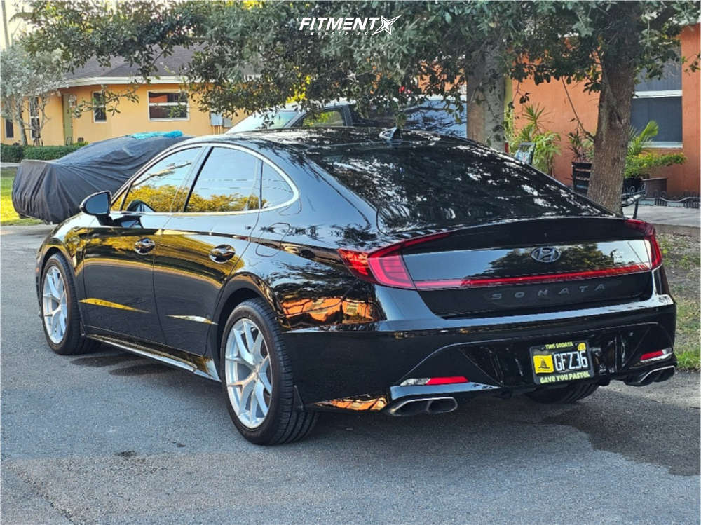 2022 Hyundai Sonata N Line with 18x8.5 Aodhan Aff7 and Falken 245x45 on ...