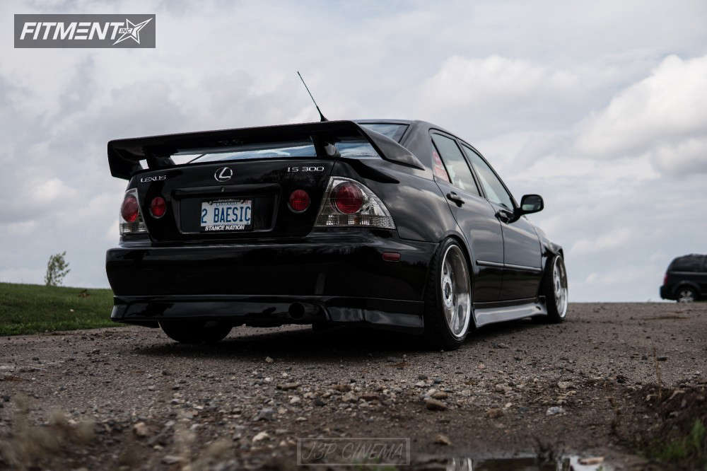 2001 Lexus IS300 Base with 18x8 SSR Vienna Kreis and Sumo 215x35 on ...
