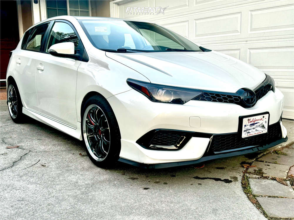 2016 Scion IM Base with 18x8.5 Work Emotion Zr10 and Continental 245x40 ...
