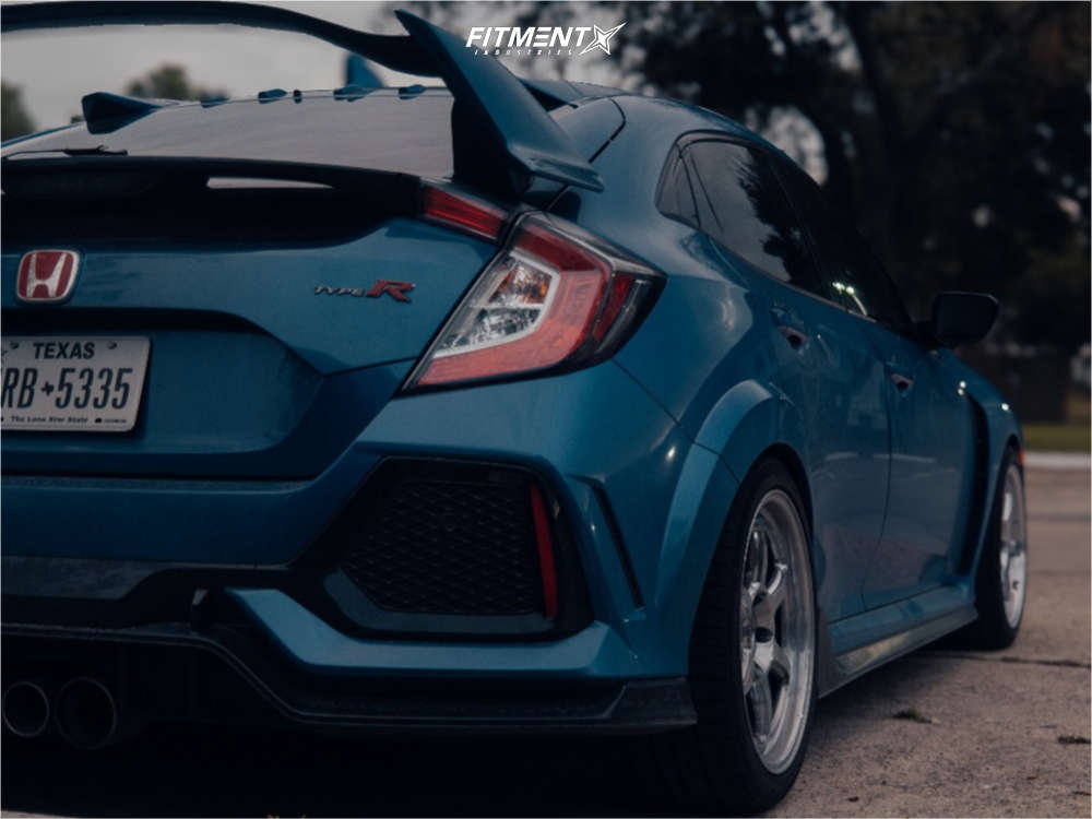 2019 Honda Civic Type R with 18x9.5 Kansei Roku and Kumho 265x40 on ...