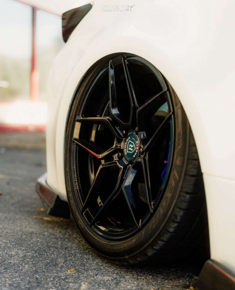 2017 Lexus RC200t F Sport with 19x8.5 Rohana Rfx11 and Accelera 225x35 ...