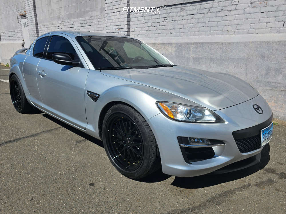 2009 Mazda RX-8 Grand Touring with 18x8 Vors Vr8 and Vercelli 255x40 on ...