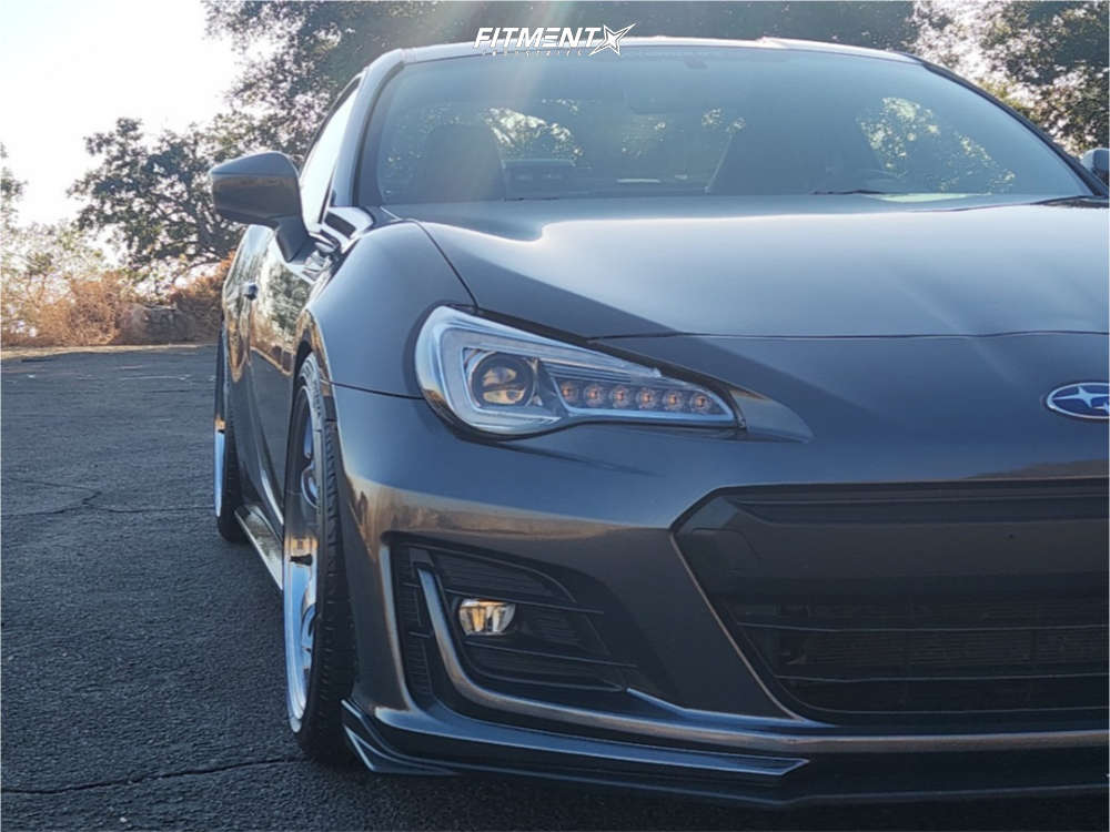 2020 Subaru BRZ Limited with 18x9.5 Gram Lights 57cr and Bridgestone ...