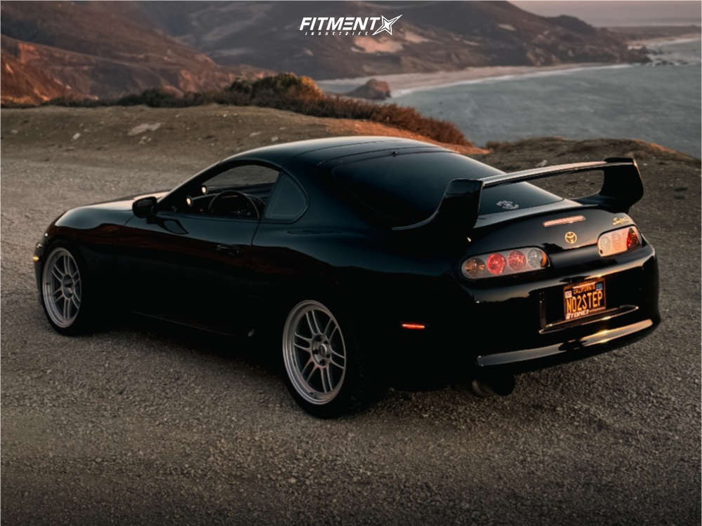 1995 Toyota Supra Twin Turbo with 18x9.5 Enkei Rpf1 and Falken 255x35 ...