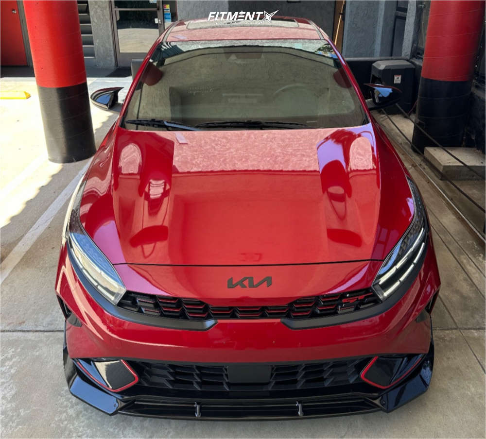 2023 Kia Forte GT with 18x8.5 Konig Ampliform and Firestone 225x40 on ...