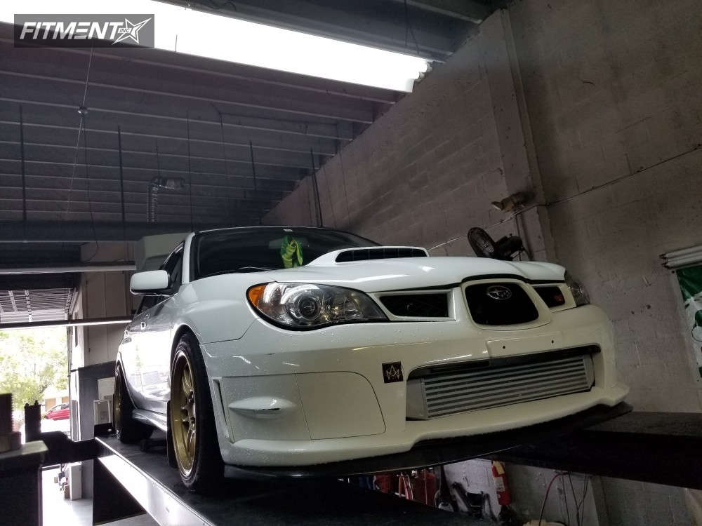 2006 Subaru WRX STI Base with 17x9.5 Enkei RPF1 and Toyo Tires 225x45 ...