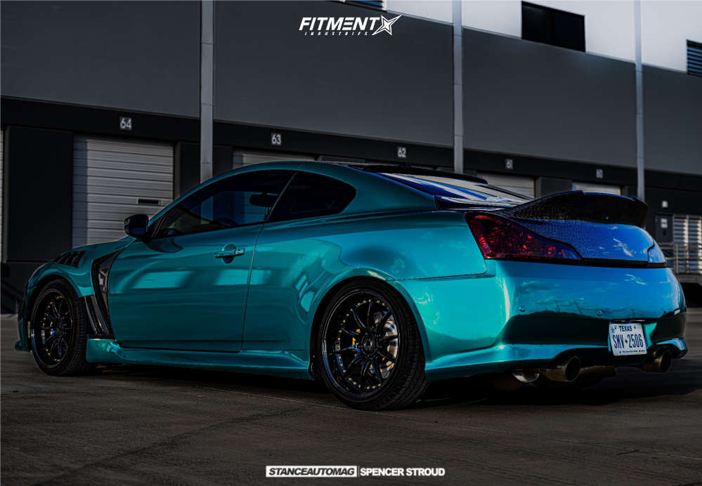 2010 INFINITI G37 X with 19x9.5 Aodhan Ds07 and Lexani 245x35 on ...