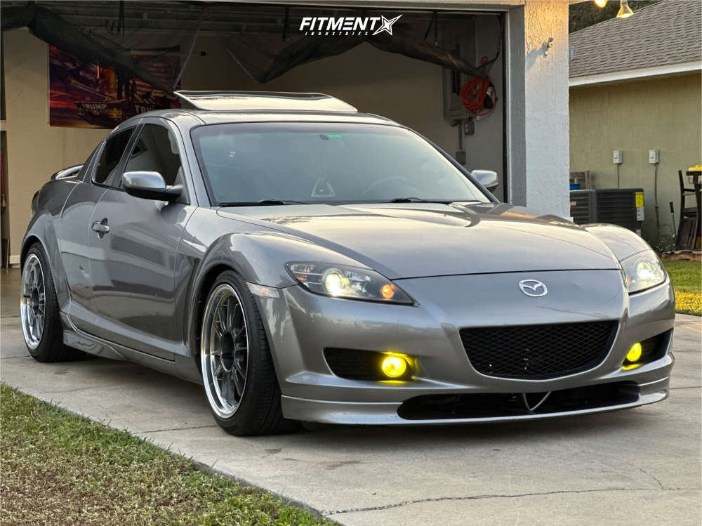2004 Mazda RX-8 Base with 18x9.5 Konig Hypergram and Fuel 235x40 on ...
