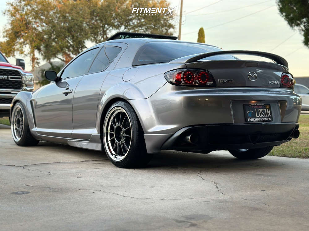 2004 Mazda RX-8 Base with 18x9.5 Konig Hypergram and Fuel 235x40 on ...