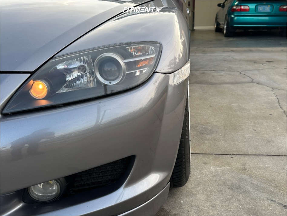 2004 Mazda RX-8 Base with 18x9.5 Konig Hypergram and Fuel 235x40 on ...