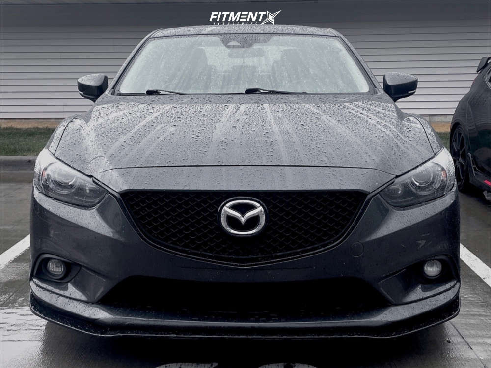 2017 Mazda 6 Touring with 19x9.5 ESR Rf2 and Hankook 255x35 on Lowering ...