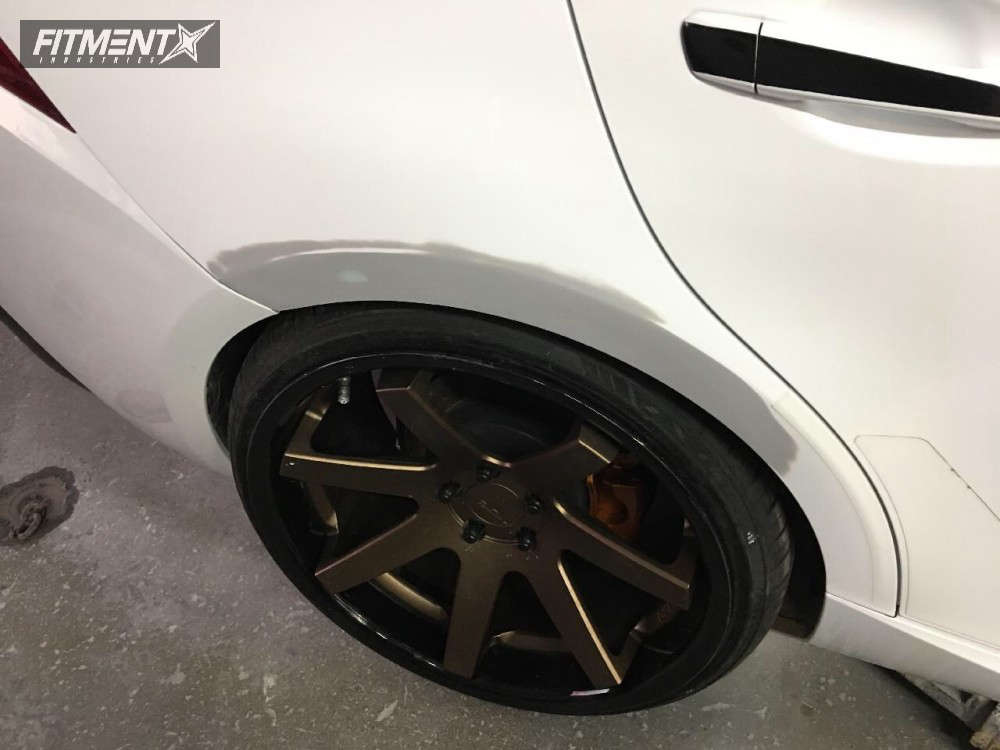 2015 Lexus IS250 F Sport with 20x9 Ferrada FR1 and Lexani 235x30 on ...