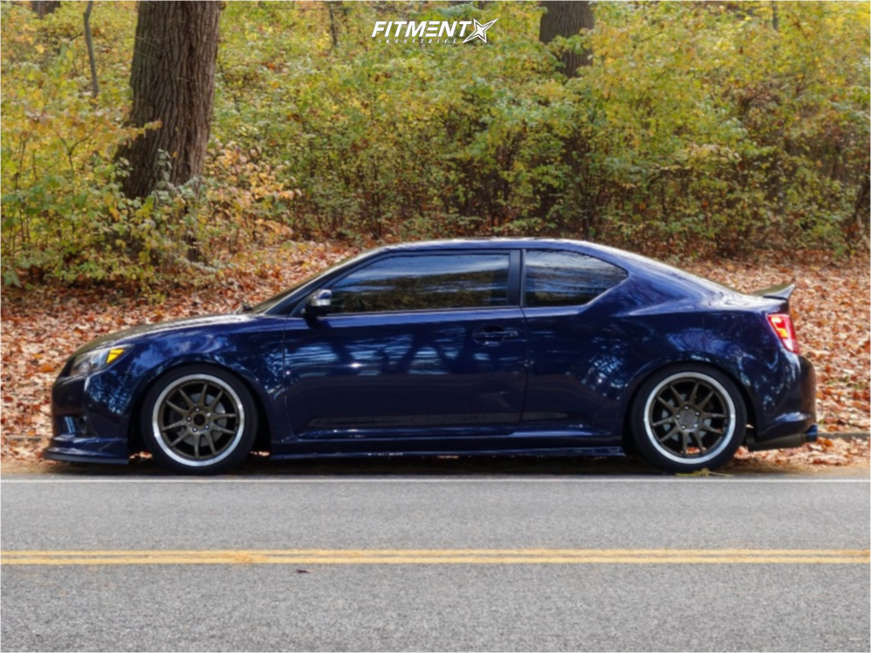 2013 Scion TC Base with 18x9.5 Aodhan Ds02 and Vercelli 245x40 on ...