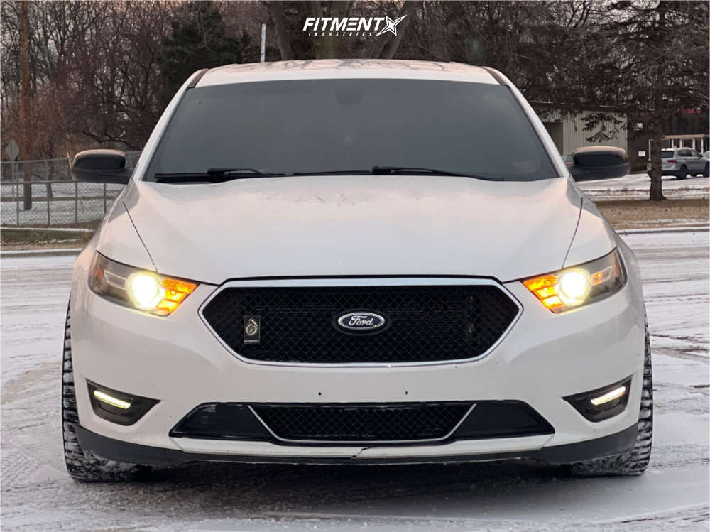2013 Ford Taurus SHO with 20x9 Verde Axis and Nokian 275x40 on Lowering ...
