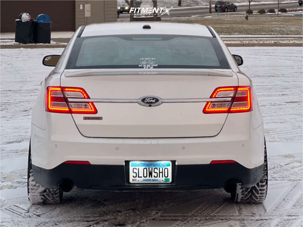 2013 Ford Taurus SHO with 20x9 Verde Axis and Nokian 275x40 on Lowering ...