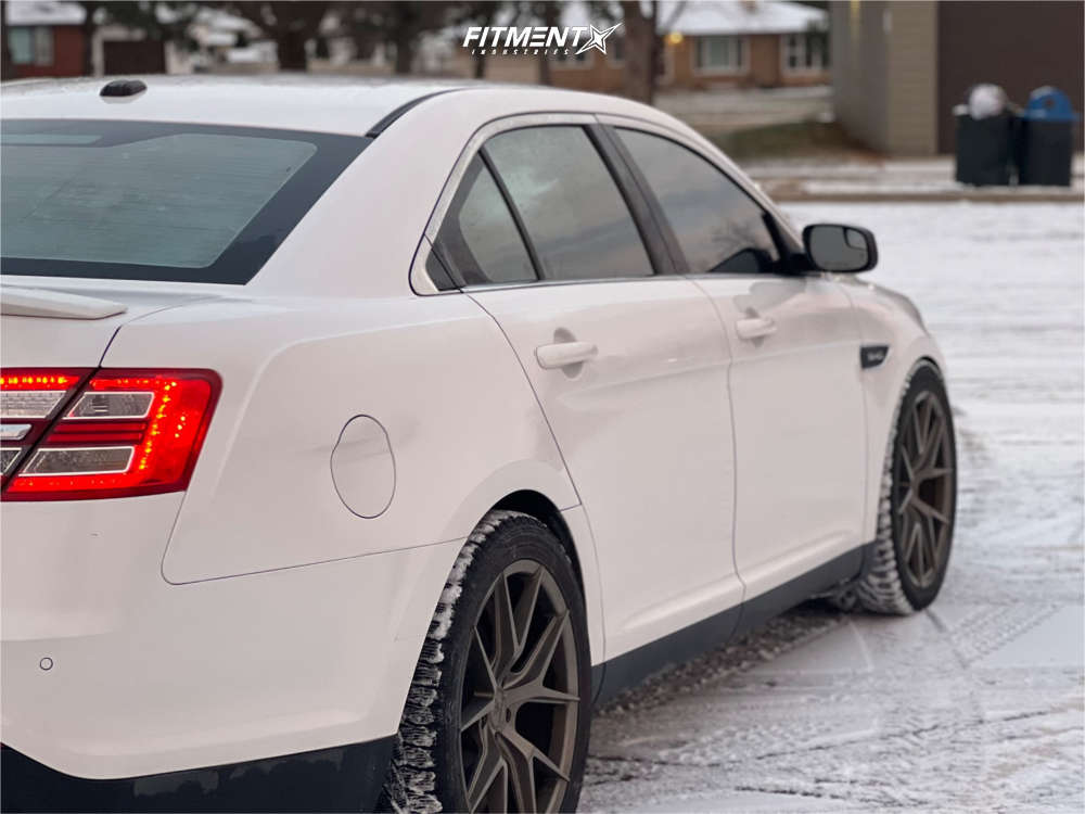 2013 Ford Taurus SHO with 20x9 Verde Axis and Nokian 275x40 on Lowering ...
