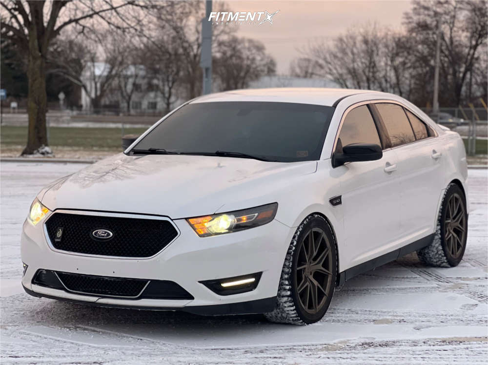 2013 Ford Taurus SHO with 20x9 Verde Axis and Nokian 275x40 on Lowering ...