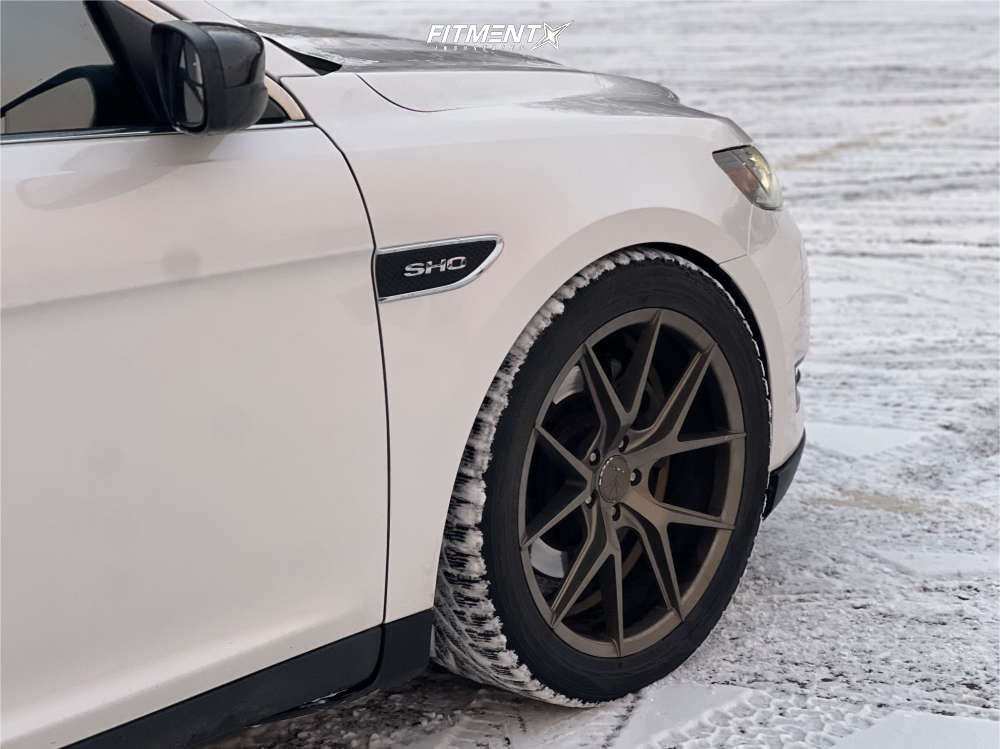 2013 Ford Taurus SHO with 20x9 Verde Axis and Nokian 275x40 on Lowering ...