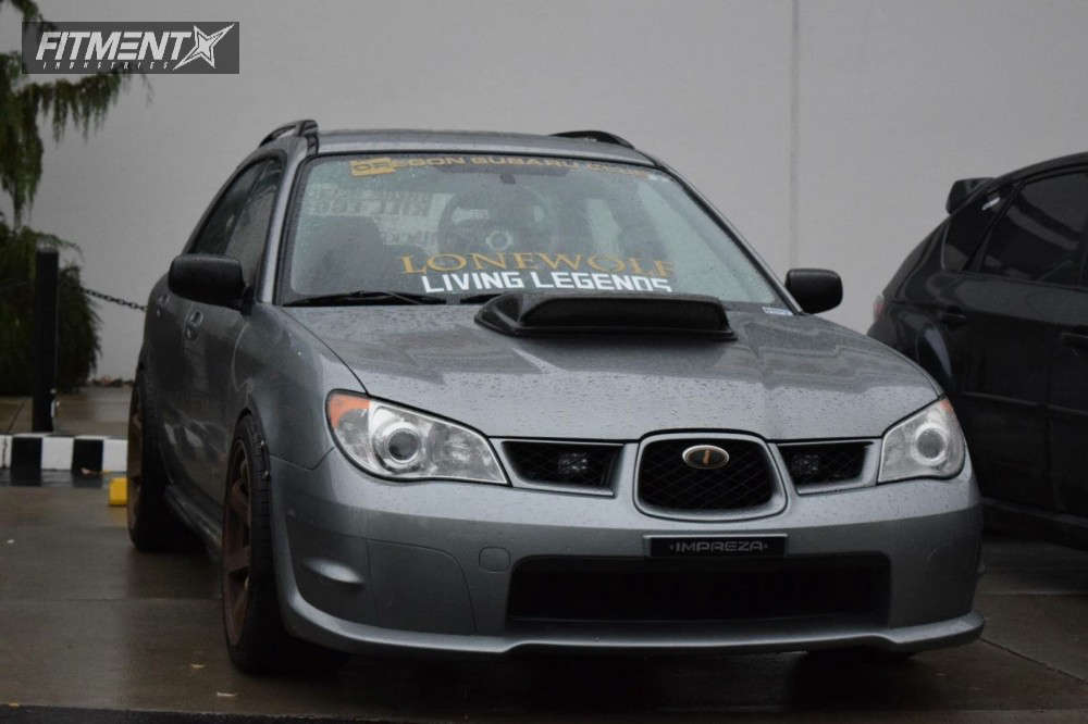 2007 Subaru Impreza 2.5i with 18x9.5 Rota Grid and Falken 235x45 on ...