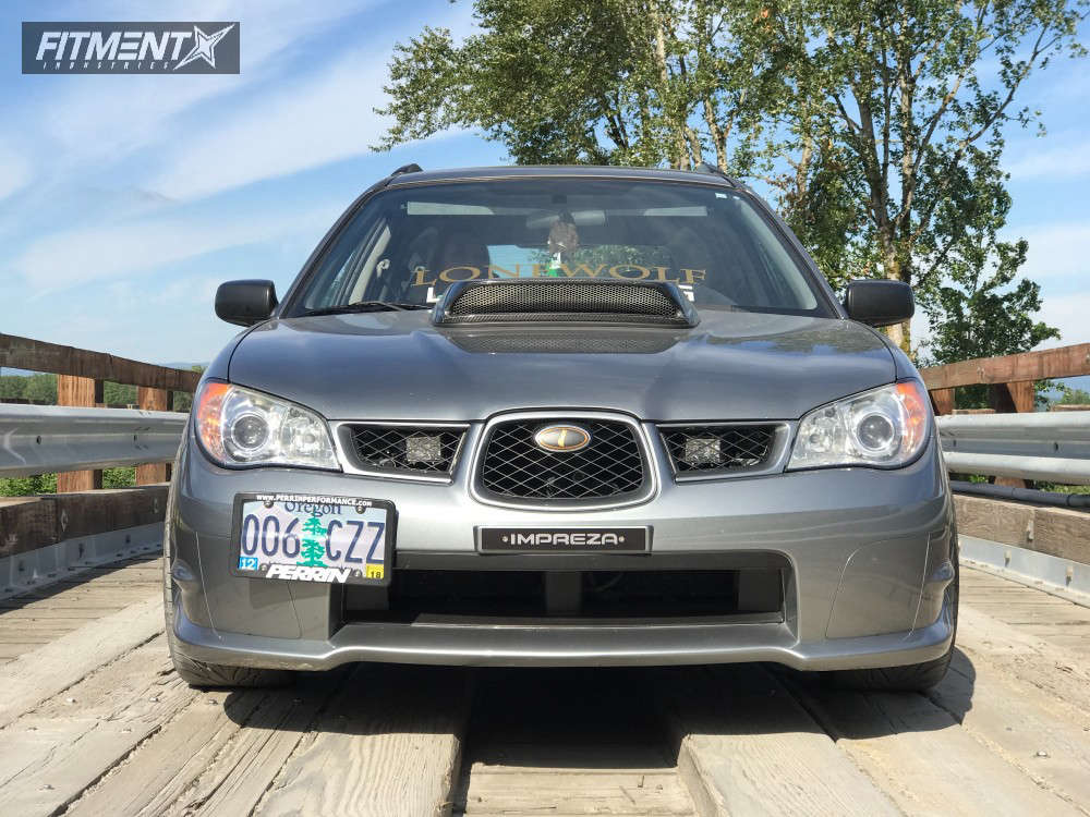 2007 Subaru Impreza 2.5i with 18x9.5 Rota Grid and Falken 235x45 on Coilovers | 318989 | Fitment ...