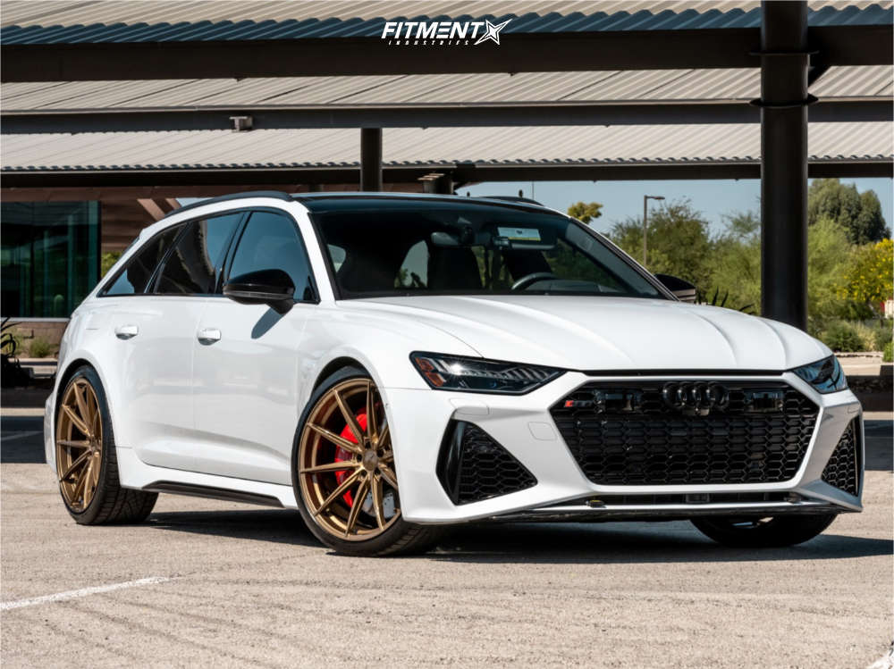 2023 Audi RS6 Avant Base with 22x10.5 Velgen VF10 and Continental ...