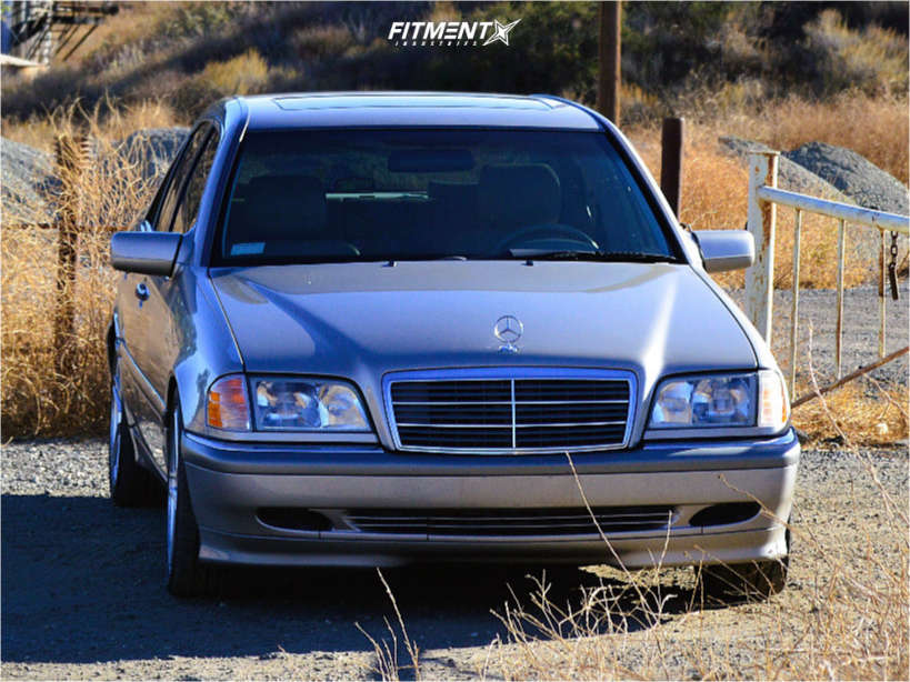 1999 Mercedes-Benz C230 Kompressor with 17x7.5 RTX OE Replica Stern and ...
