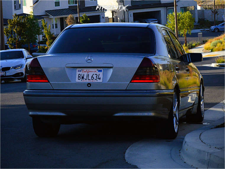 1999 Mercedes-Benz C230 Kompressor with 17x7.5 RTX OE Replica Stern and ...