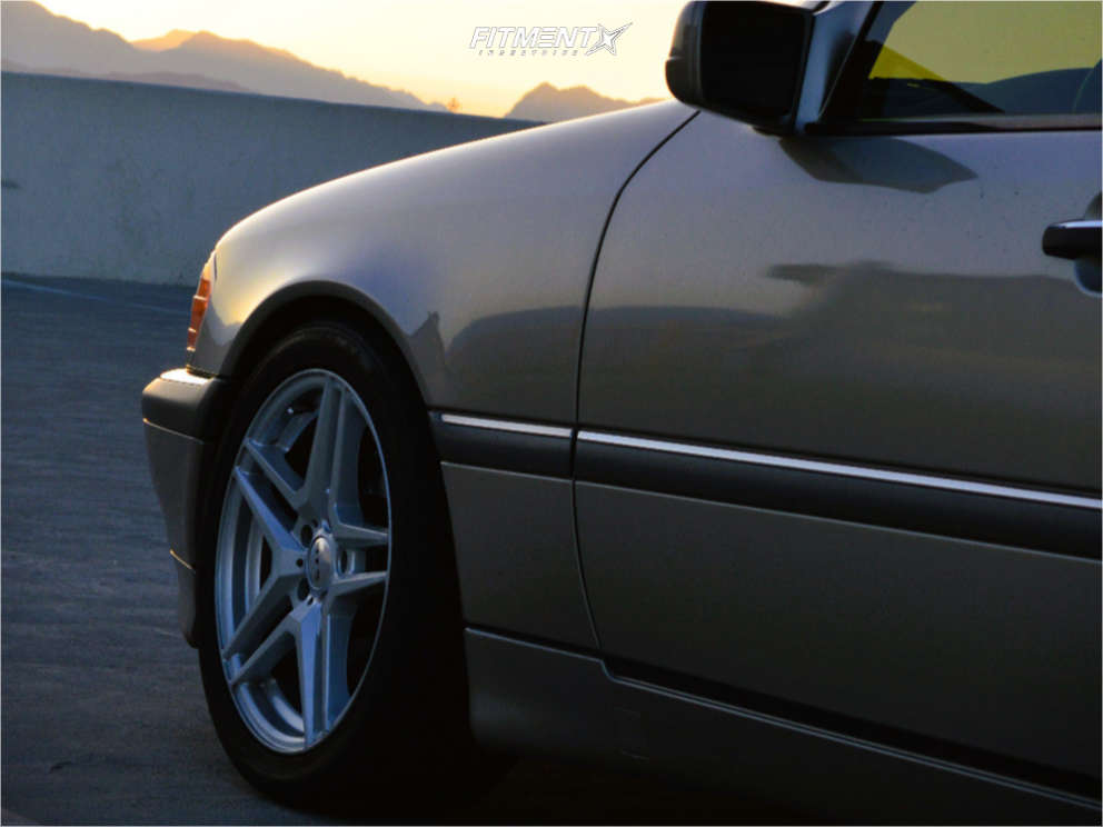 1999 Mercedes-Benz C230 Kompressor with 17x7.5 RTX OE Replica Stern and ...