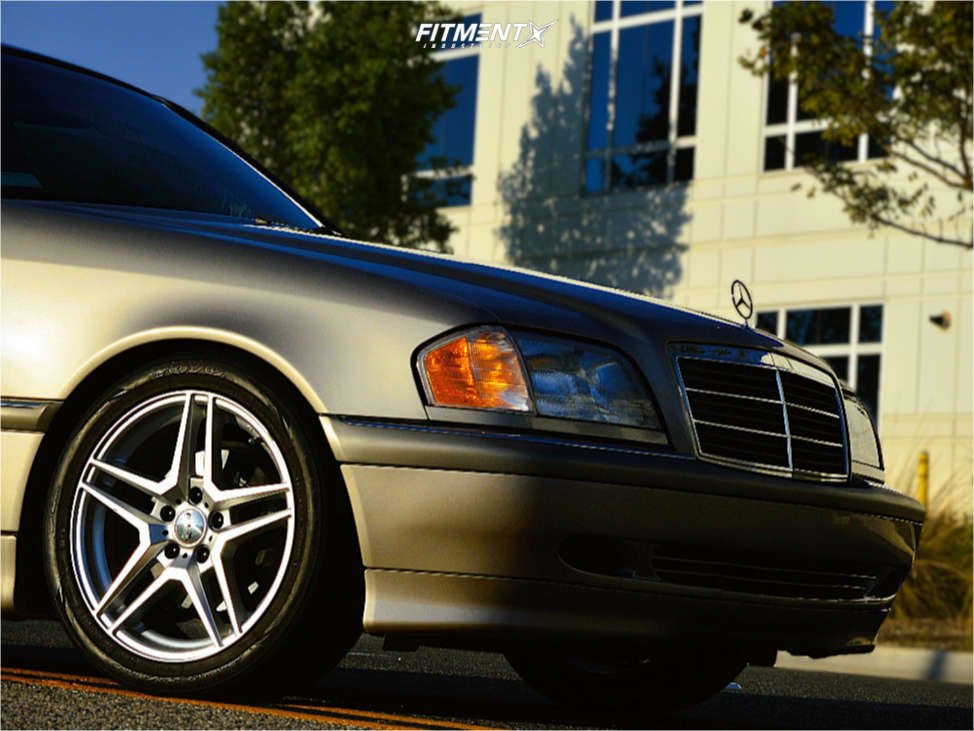 1999 Mercedes-Benz C230 Kompressor with 17x7.5 RTX OE Replica Stern and ...