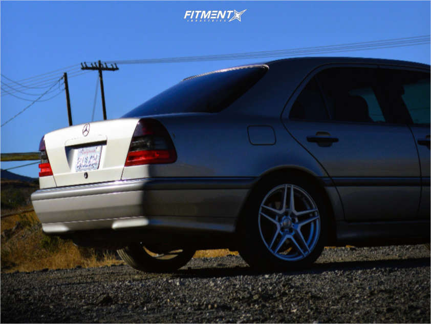 1999 Mercedes-Benz C230 Kompressor with 17x7.5 RTX OE Replica Stern and ...