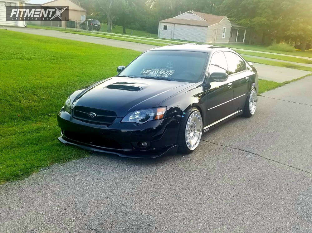 2006 Subaru Legacy GT with 18x9.5 Rotiform Ccv and Nankang 215x40 on ...