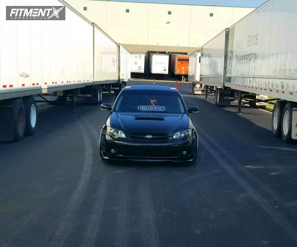 2006 Subaru Legacy GT with 18x9.5 Rotiform Ccv and Nankang 215x40 on ...