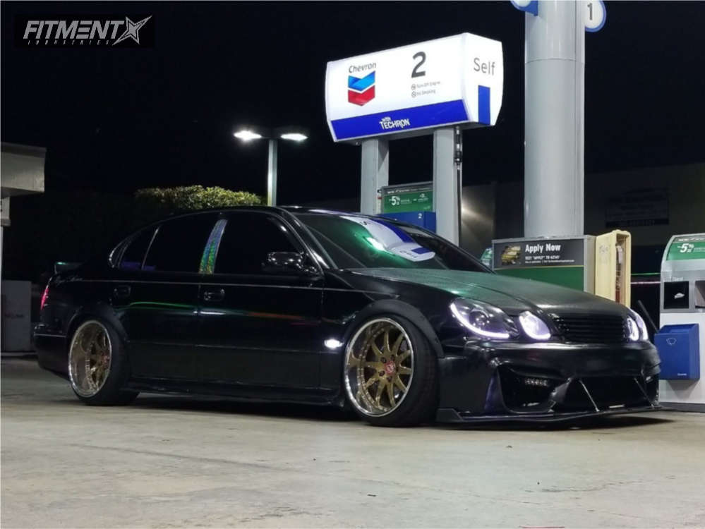 1998 Lexus GS300 4dr Sedan with 19x9 VIP Modular Vr05 and Achilles ...