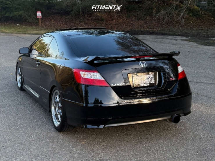 2007 Honda Civic Si with 17x8 Konig Countergram and Continental 225x45 ...