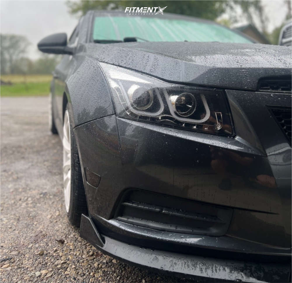 2013 Chevrolet Cruze LS with 18x8.5 Vors Tr4 and Road Hugger 225x40 on ...