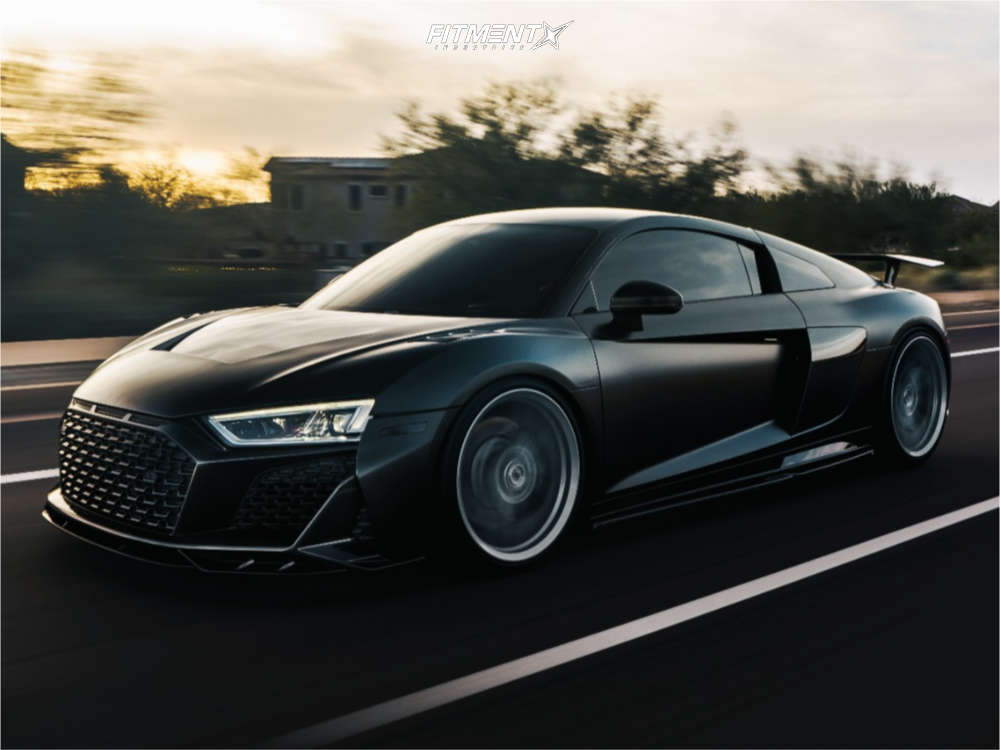 2018 Audi R8 Plus with 20x9 Variant Maxim and Michelin 245x30 on ...