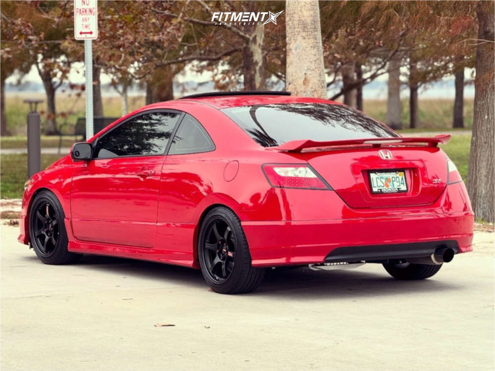2010 Honda Civic Si with 17x9 Gram Lights 57dr and Accelera 245x40 on ...