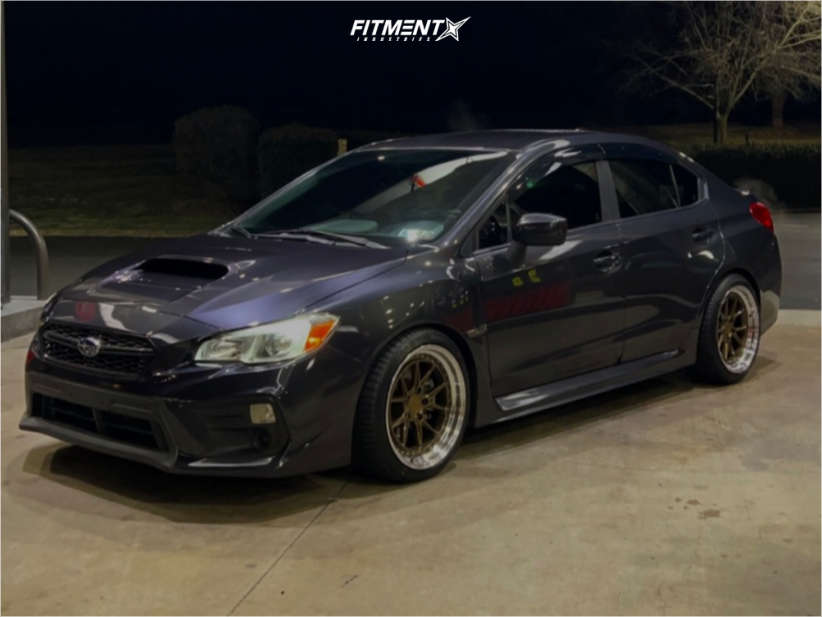 2018 Subaru WRX Base with 18x9.5 Aodhan Ds07 and Accelera 255x35 on ...