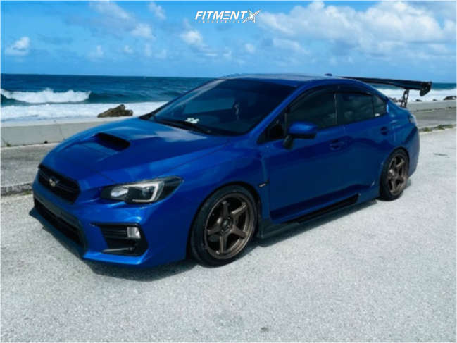 2020 Subaru WRX Base with 18x9.5 Enkei Ts-5 and Federal 255x35 on ...