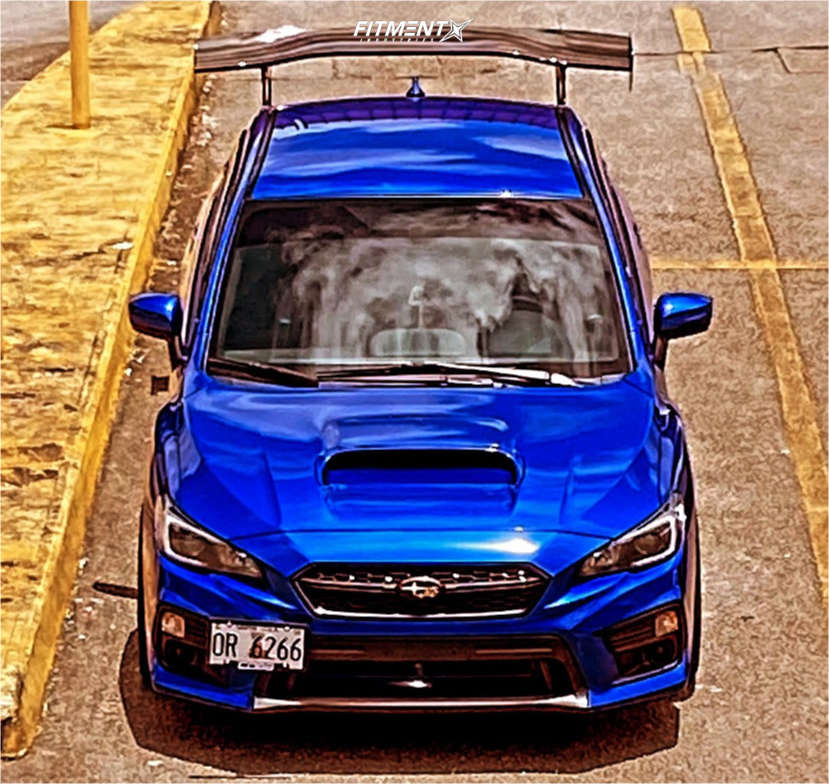 2020 Subaru WRX Base with 18x9.5 Enkei Ts-5 and Federal 255x35 on ...