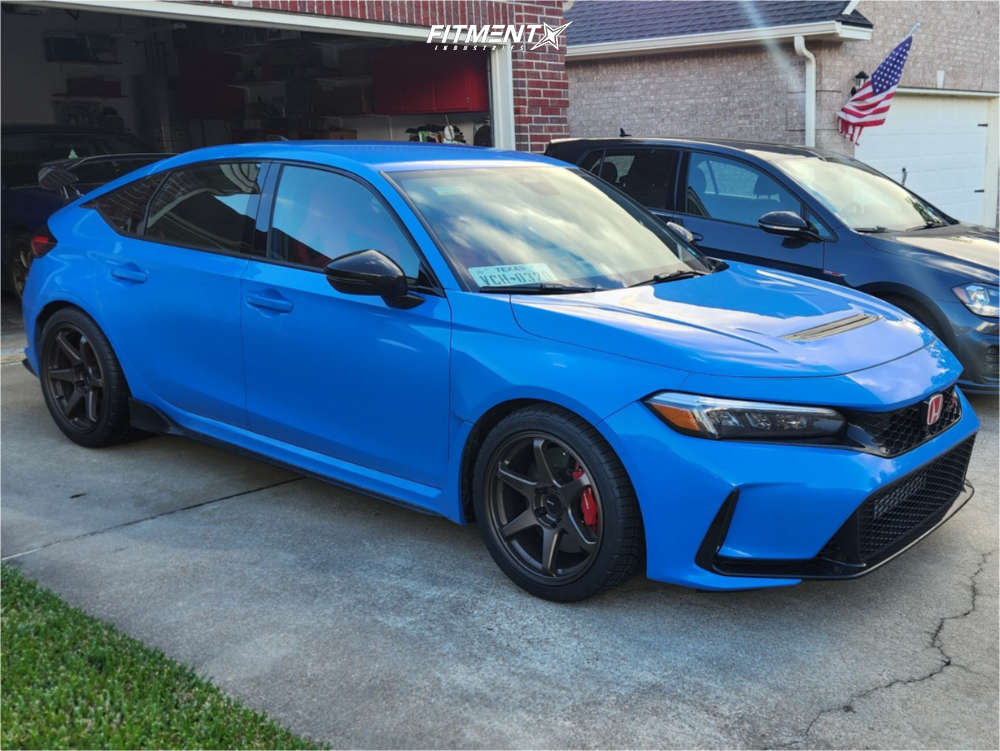 2024 Honda Civic Type R with 18x9.5 Enkei T6r and BFGoodrich 275x35 on ...