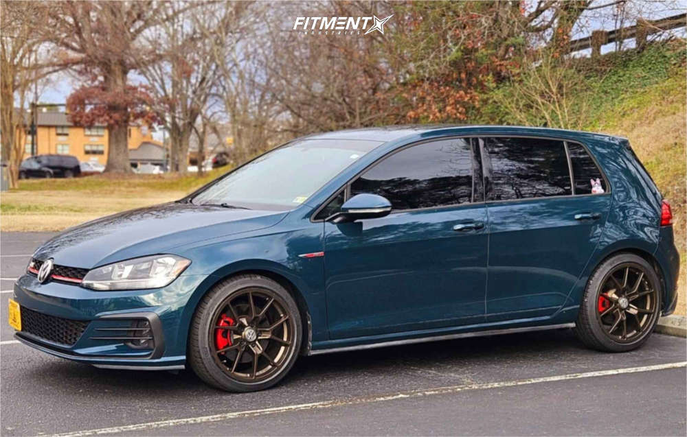 2018 Volkswagen GTI S with 18x8.5 Neuspeed Rse10 and Michelin 225x40 on ...
