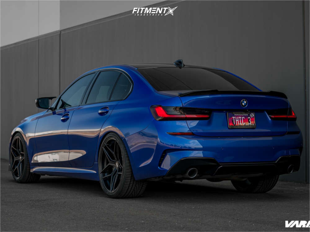 2019 BMW 330i Base with 20x9 Variant Xenon and Continental 245x35 on ...