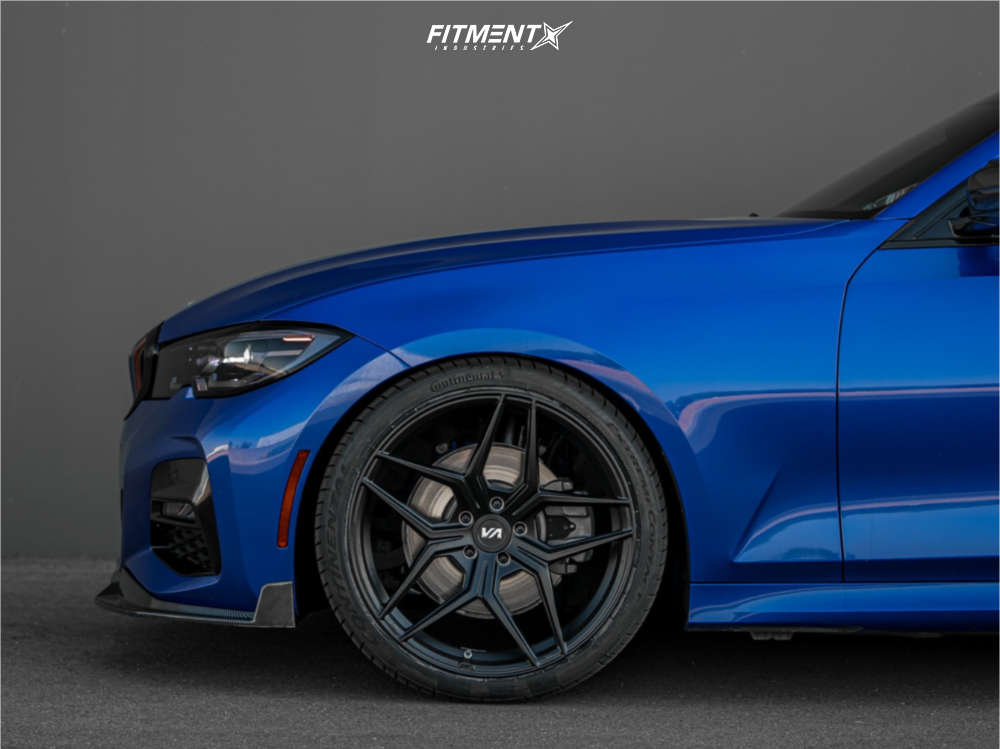 2019 BMW 330i Base with 20x9 Variant Xenon and Continental 245x35 on ...